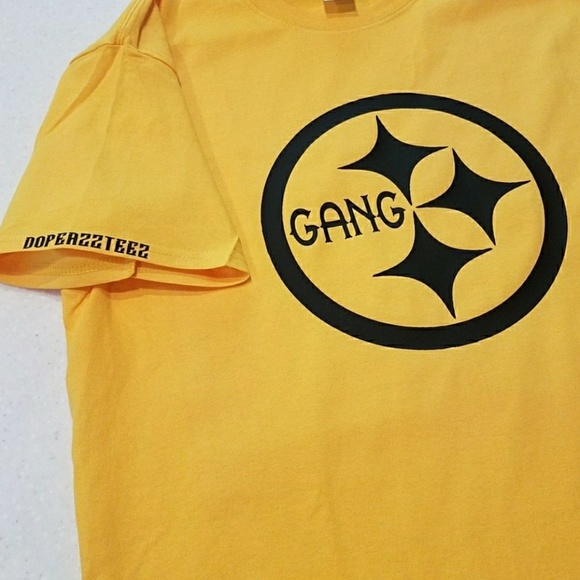 dopeazztees | Shirts | Brand New Steeler Gang Tee | Poshmark